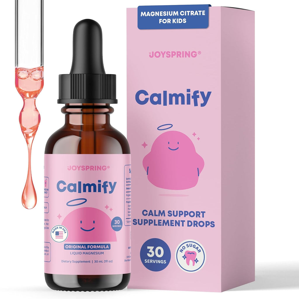 JoySpring magnesium citrate drops for kids