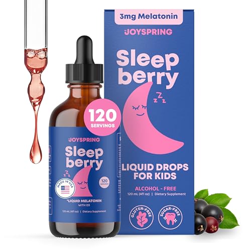 JoySpring SleepBerry kids melatonin drops