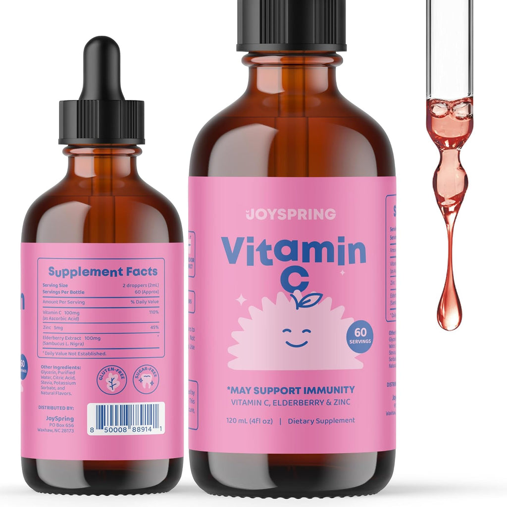 JoySpring vitamin C drops for kids