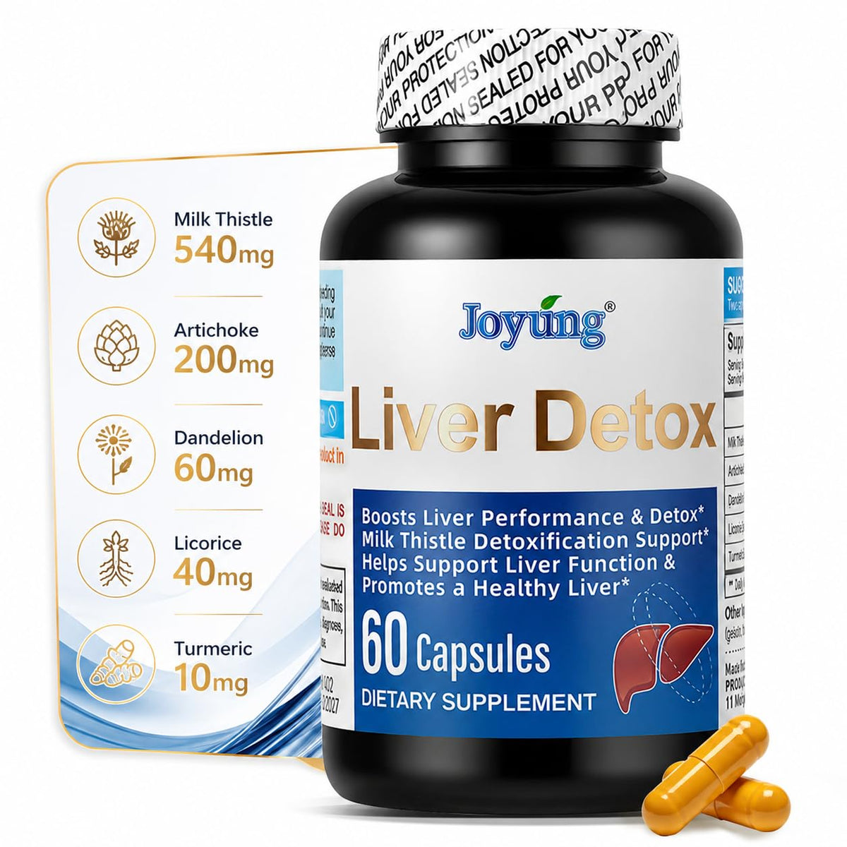Joyung Milk Thistle liver support capsules