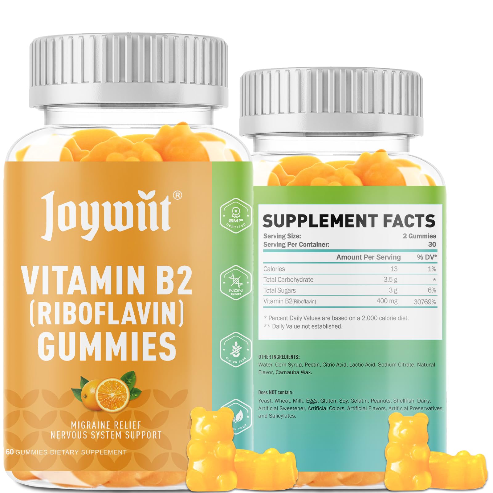 Joywiit Vitamin B2 gummies for energy