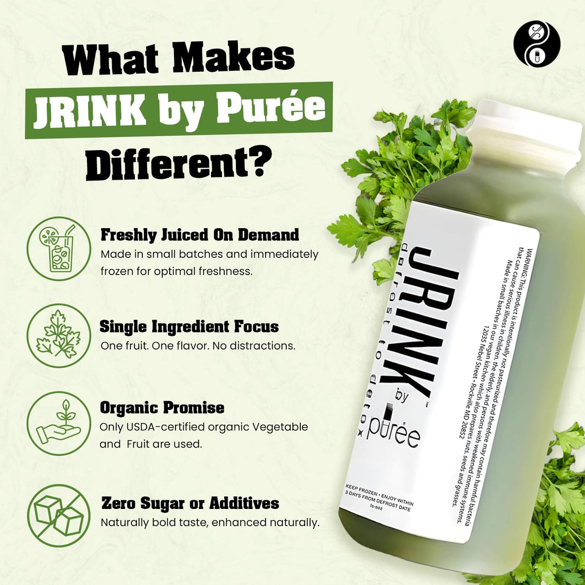 JRINK celery juice for hydration