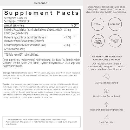 JSHealth berberine for daily wellness