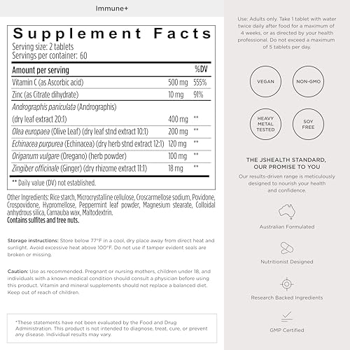 JSHealth echinacea for seasonal wellness