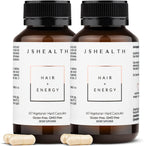 JSHealth Hair + Energy multivitamins