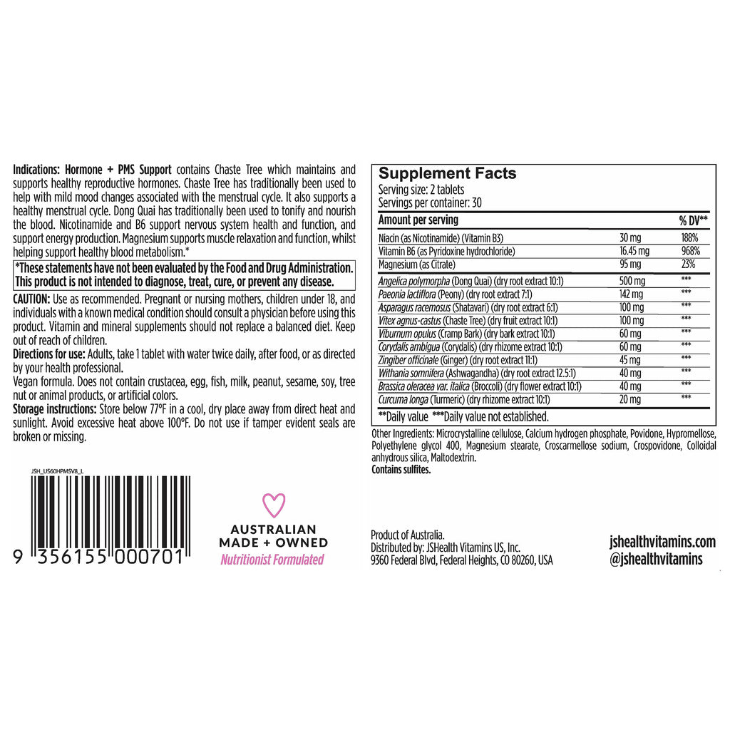 JSHealth hormone balance formula