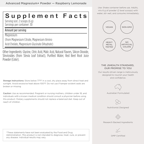 JSHealth magnesium for overall health