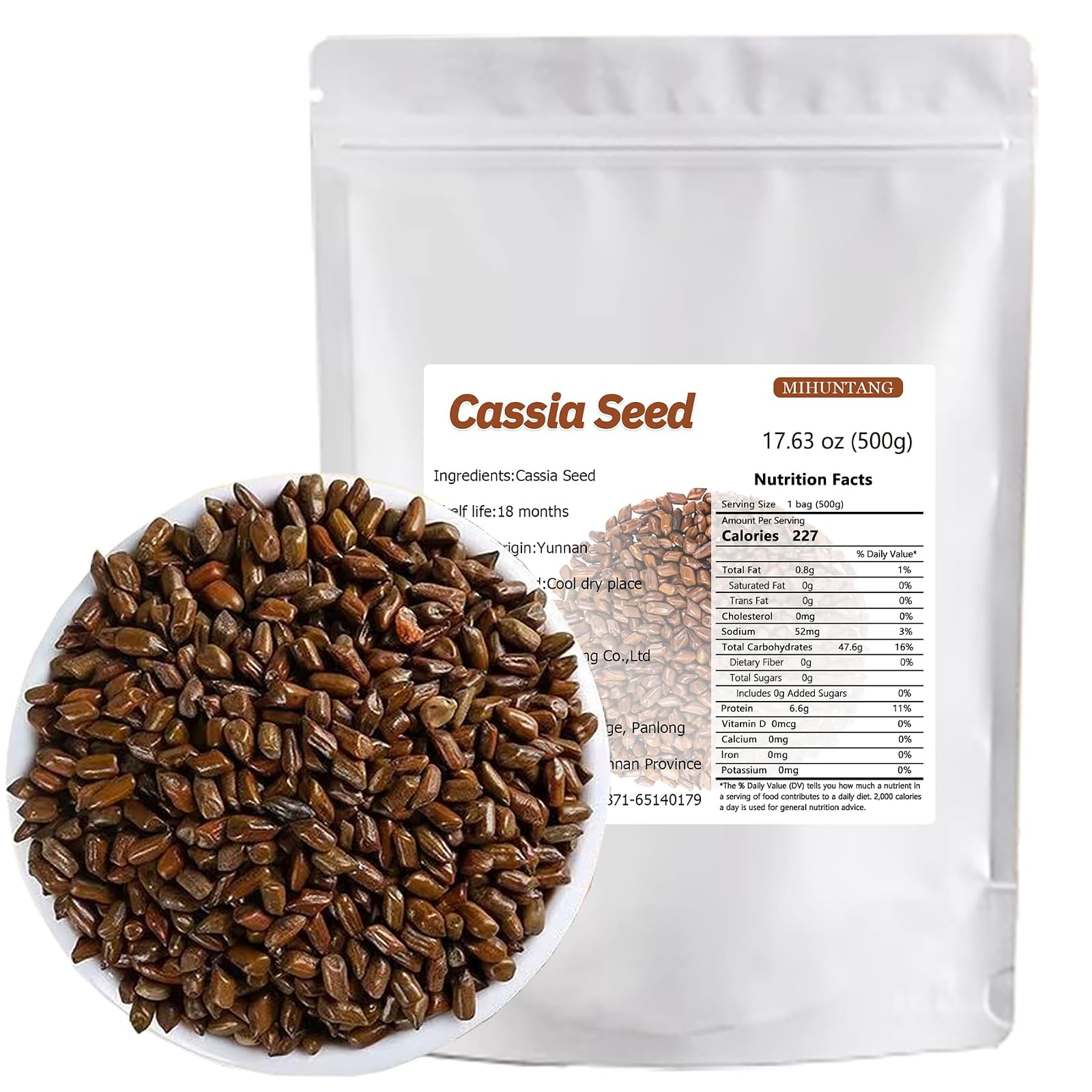 Jue Ming Zi Cassia Seed Tea benefits