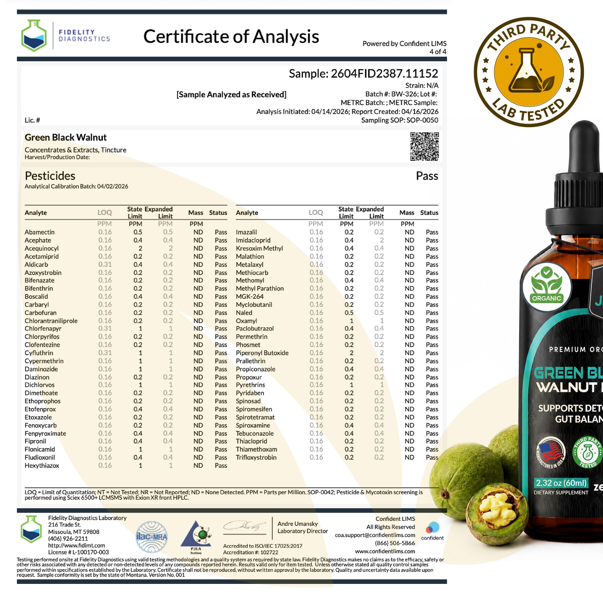 Juglone extract for holistic health