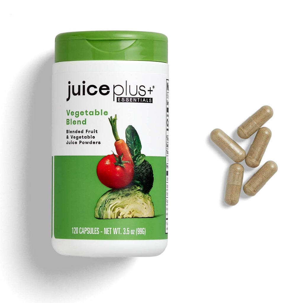 Juice Plus+ vegetable blend multivitamins