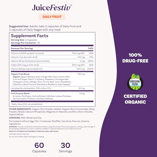 JuiceFestiv vitamins for everyday health