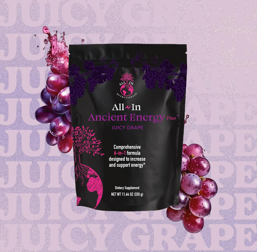 Juicy Grape energy supplement powder