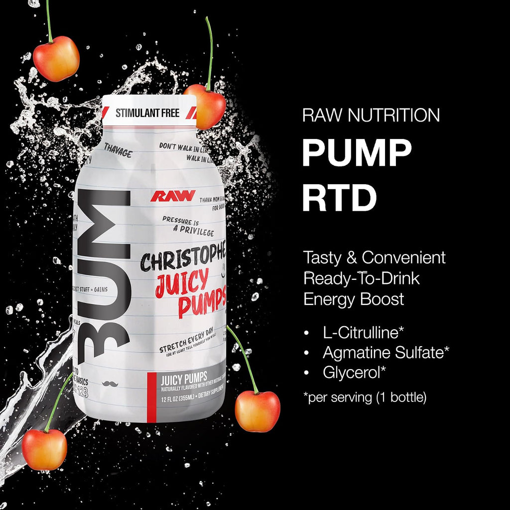 Juicy Pumps pre-workout for intense workouts