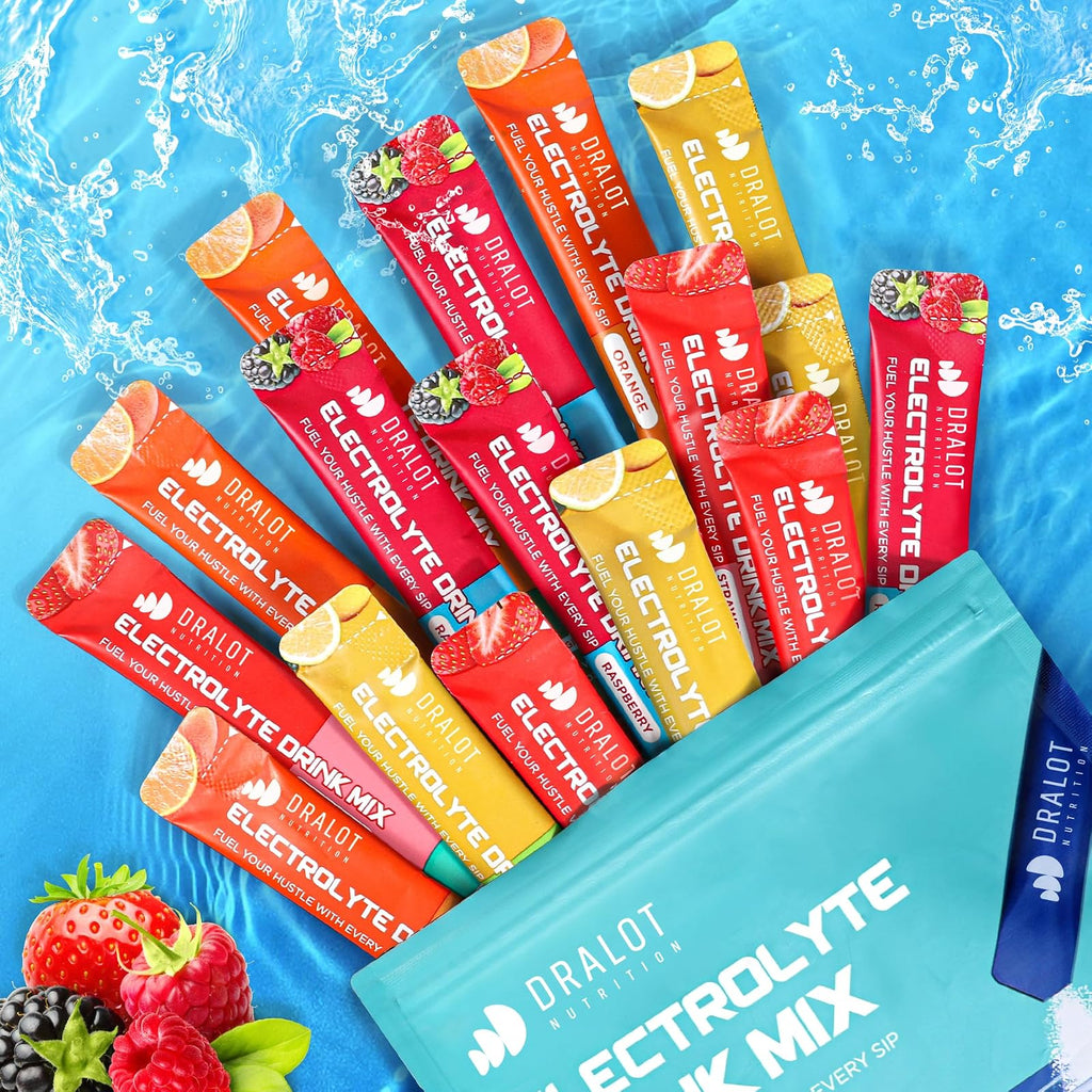 Juicy Splash electrolyte powder sticks
