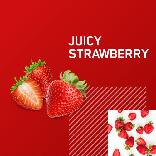 Juicy Strawberry BCAA energy supplement