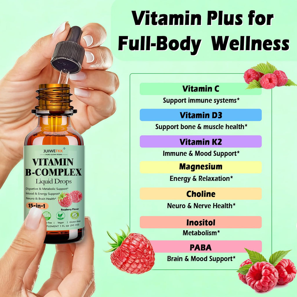 JUIWEFKK vitamin B liquid formula