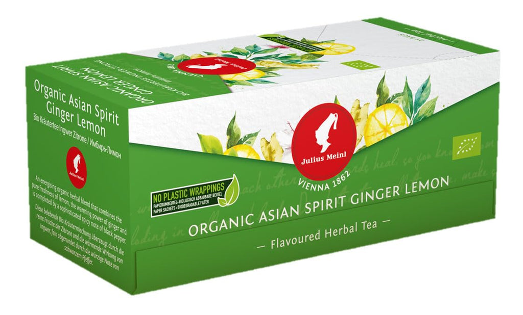 Julius Meinl ginger lemon herbal tea
