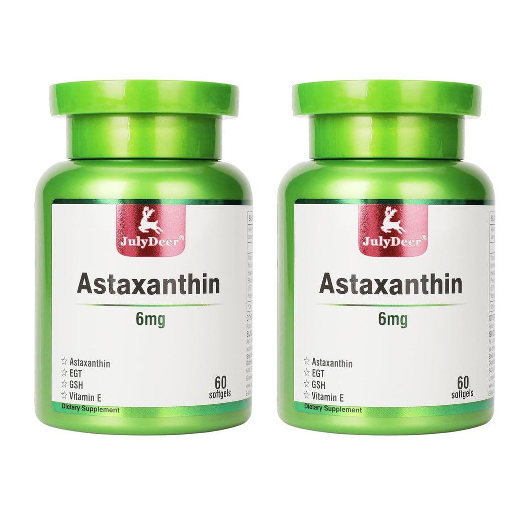 JulyDeer Astaxanthin 6 mg benefits