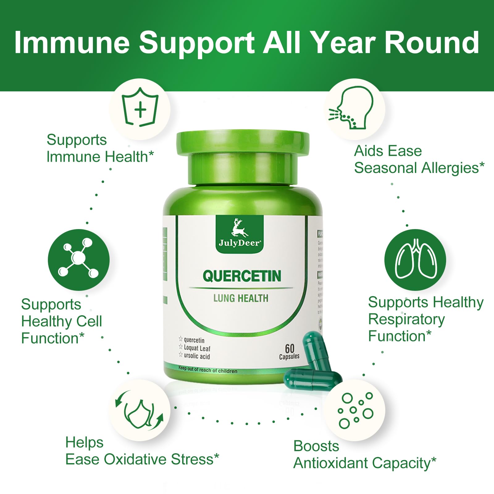 JulyDeer herbal supplement for allergies