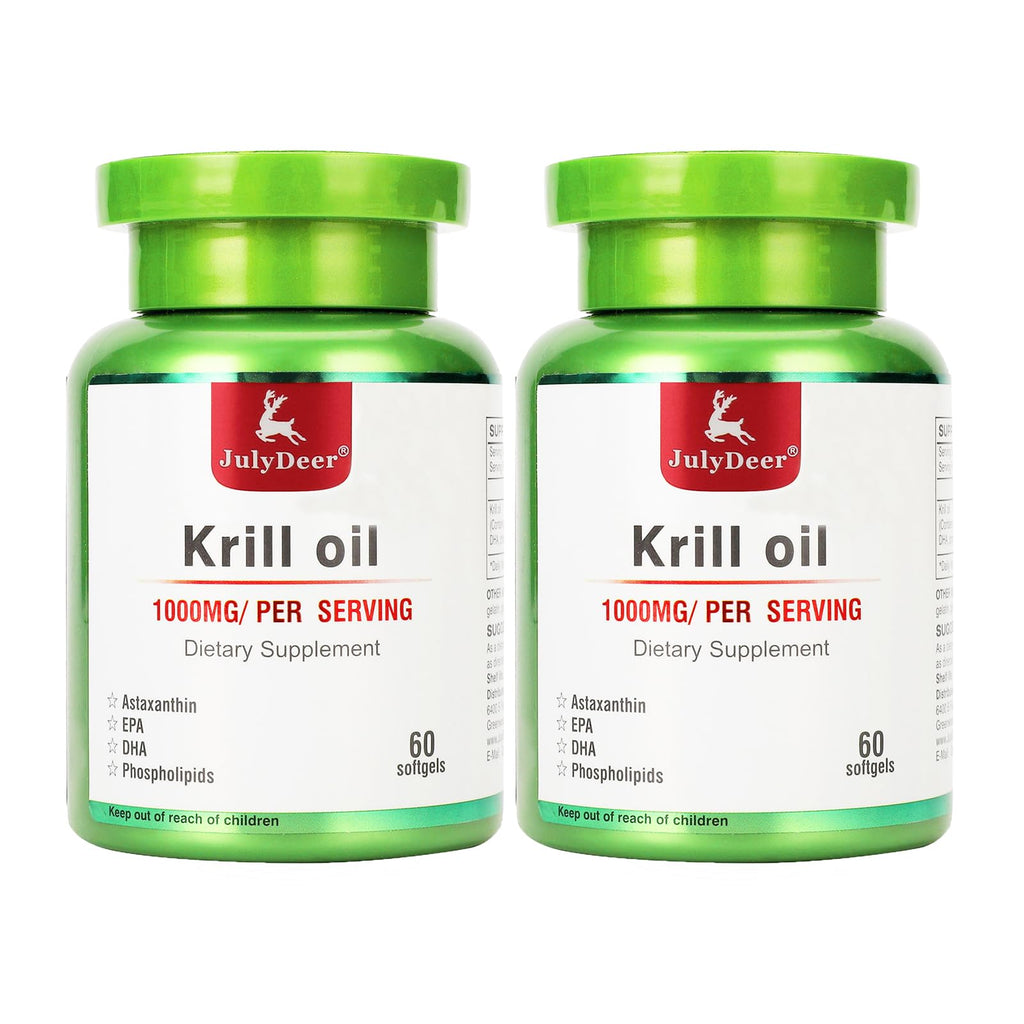 JulyDeer krill oil softgels