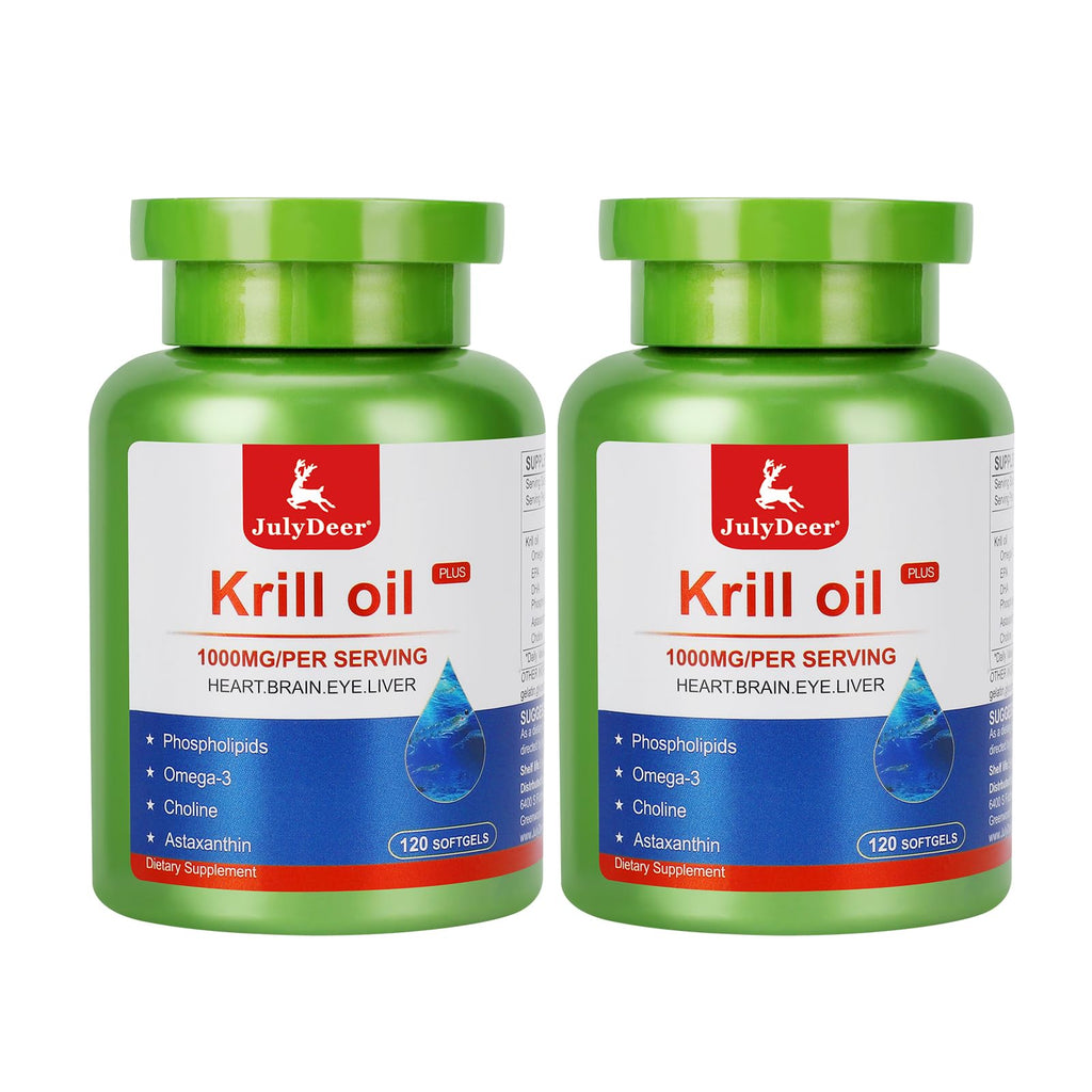 JulyDeer krill oil softgels