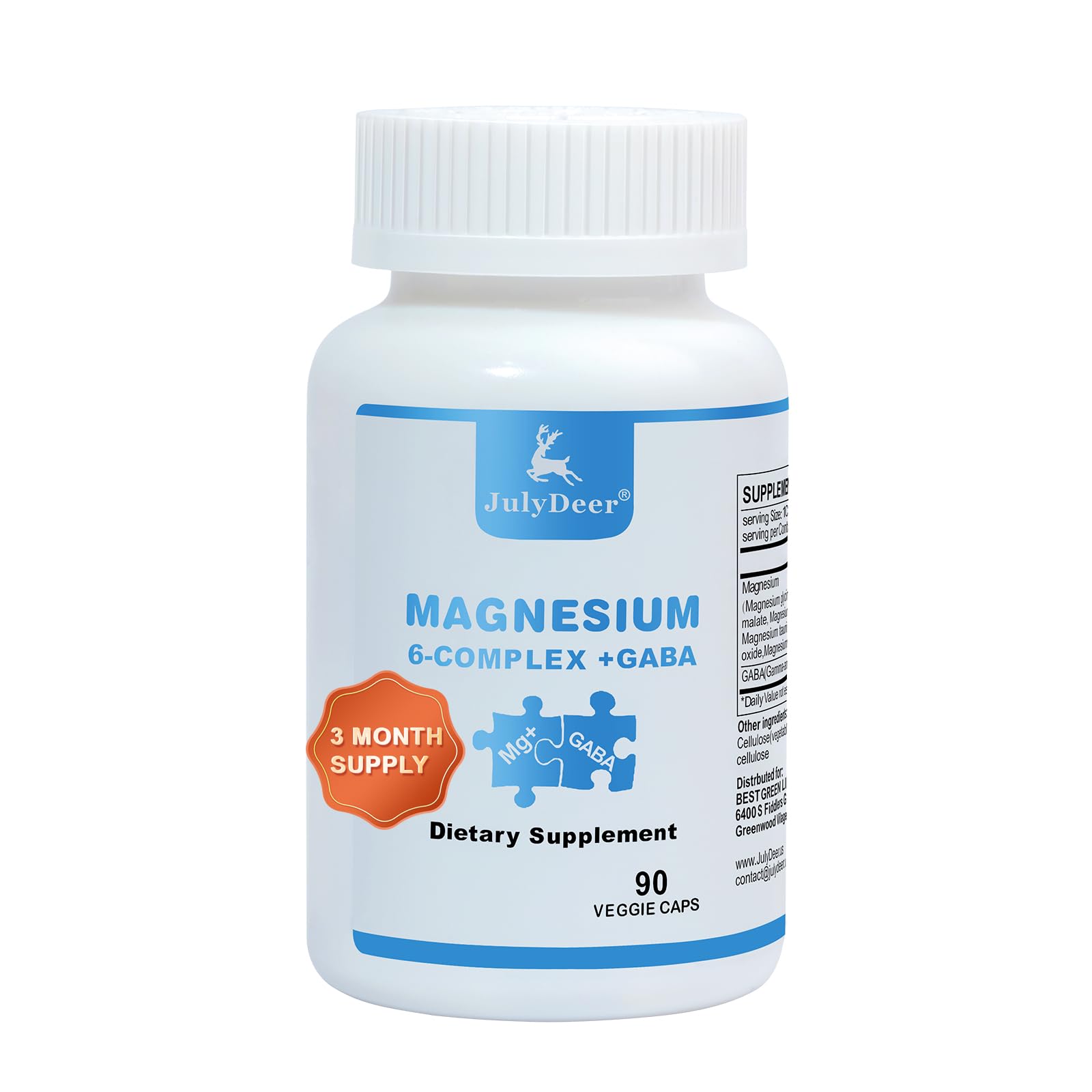 JulyDeer magnesium complex for relaxation