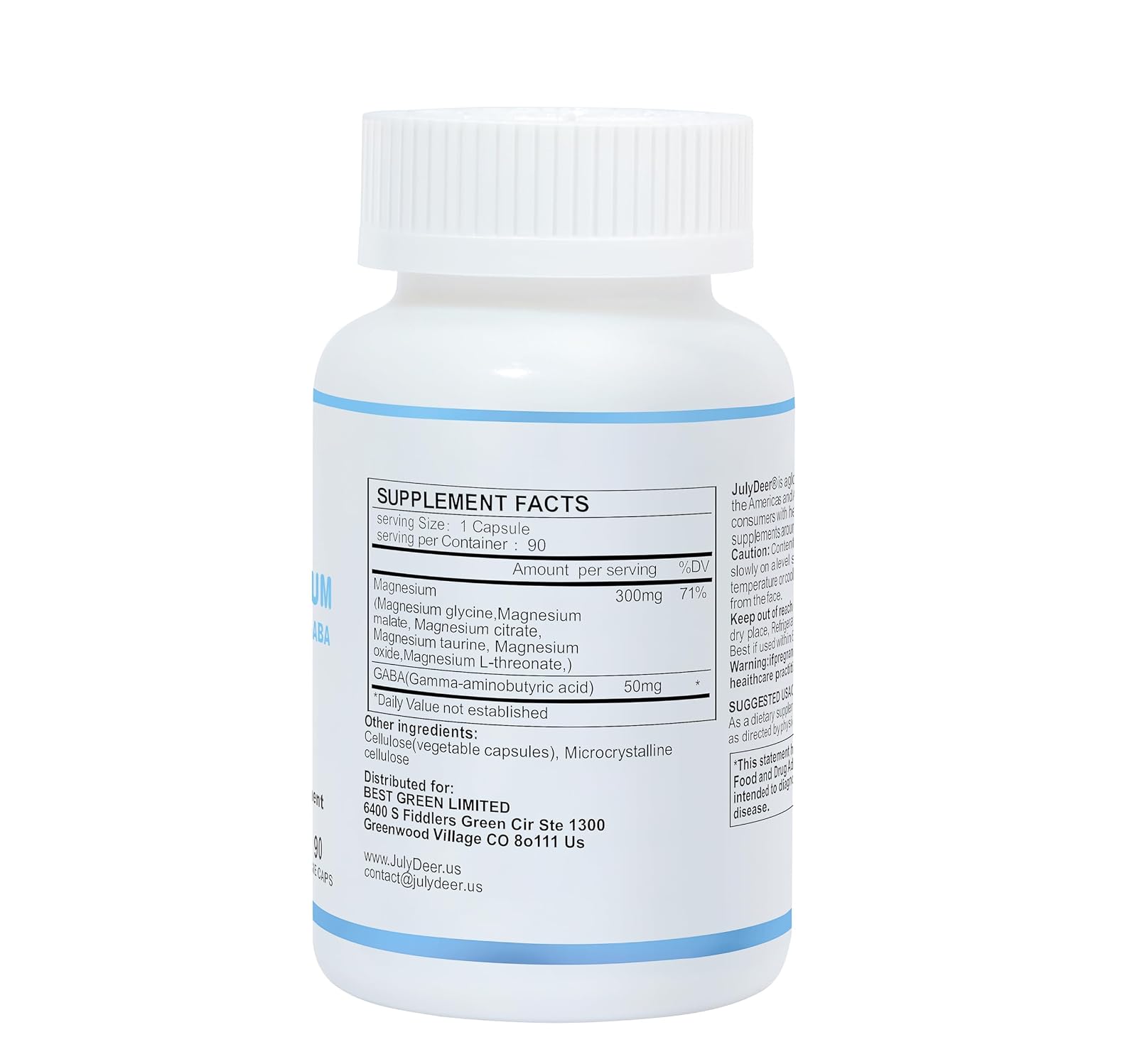 JulyDeer magnesium powder for relaxation