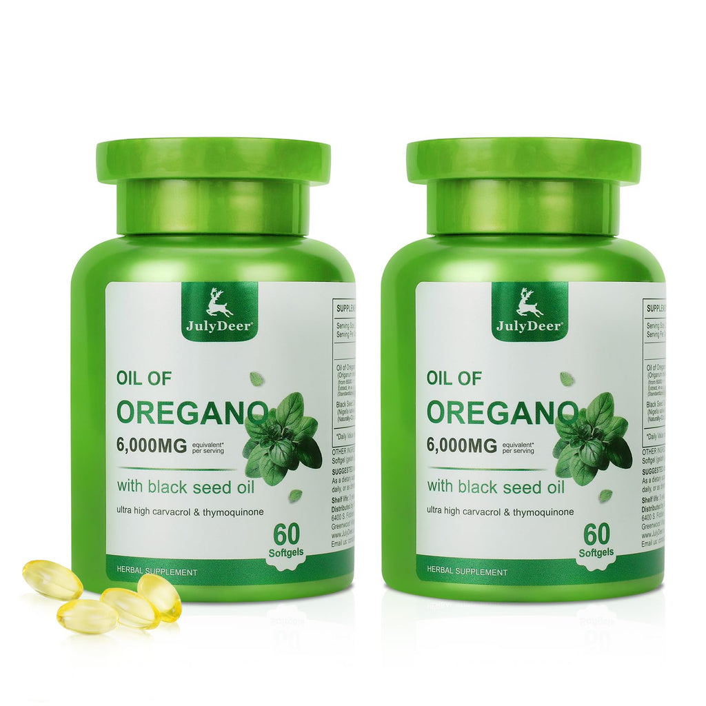 JulyDeer oregano oil softgels