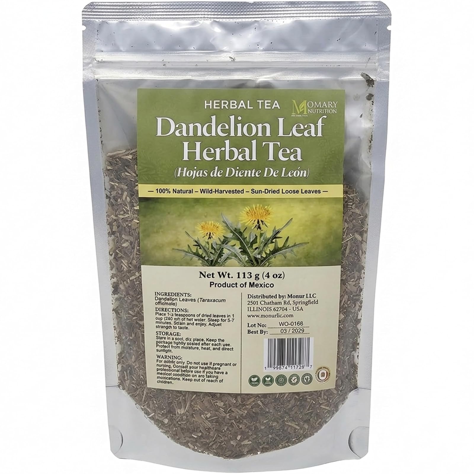 jumbo size herbal tea package