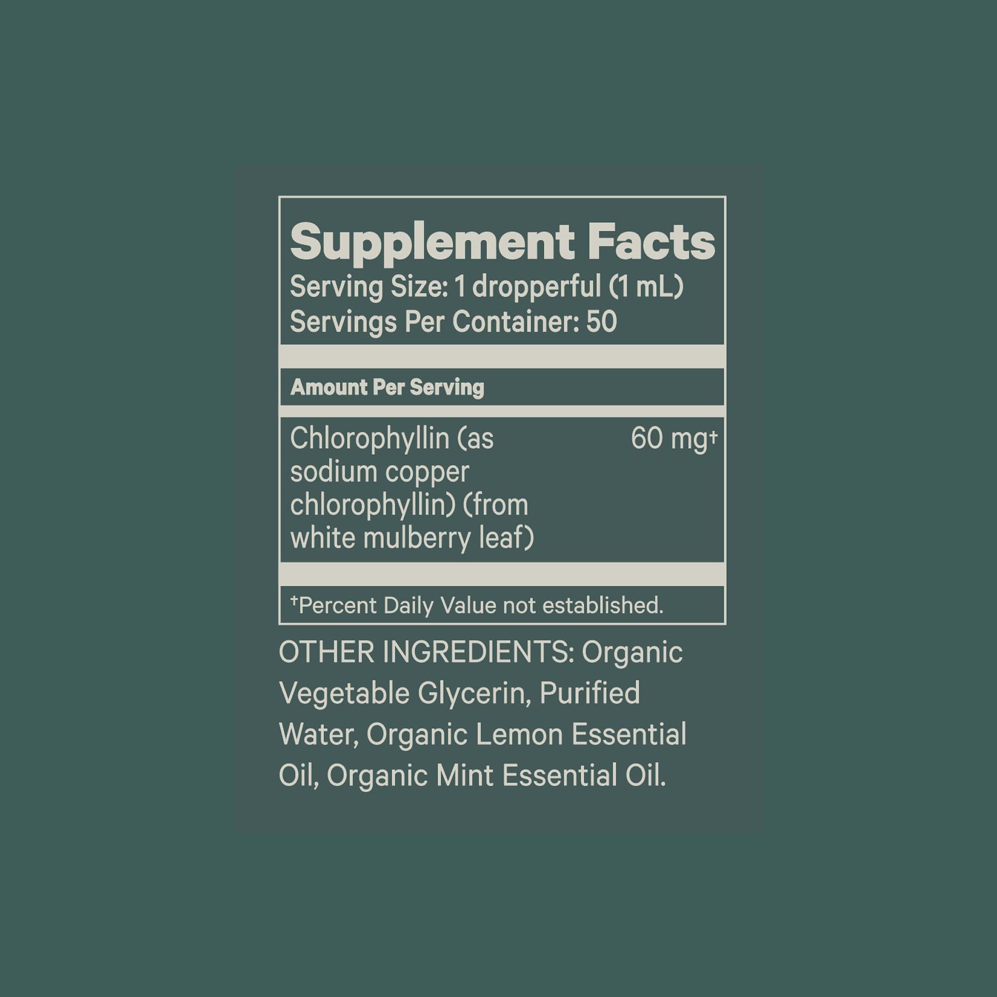 Juna chlorophyll for energy boost