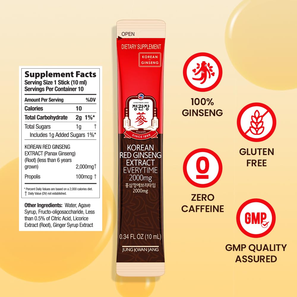 JUNG Kwan Jang ginseng health benefits