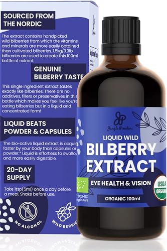 Jungle Powders bilberry extract supplement