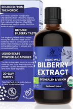 Jungle Powders bilberry extract supplement