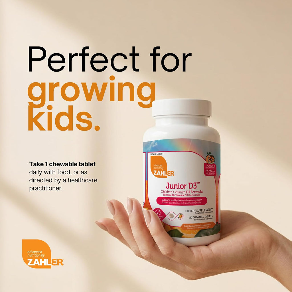 Junior D3 tablets for strong bones