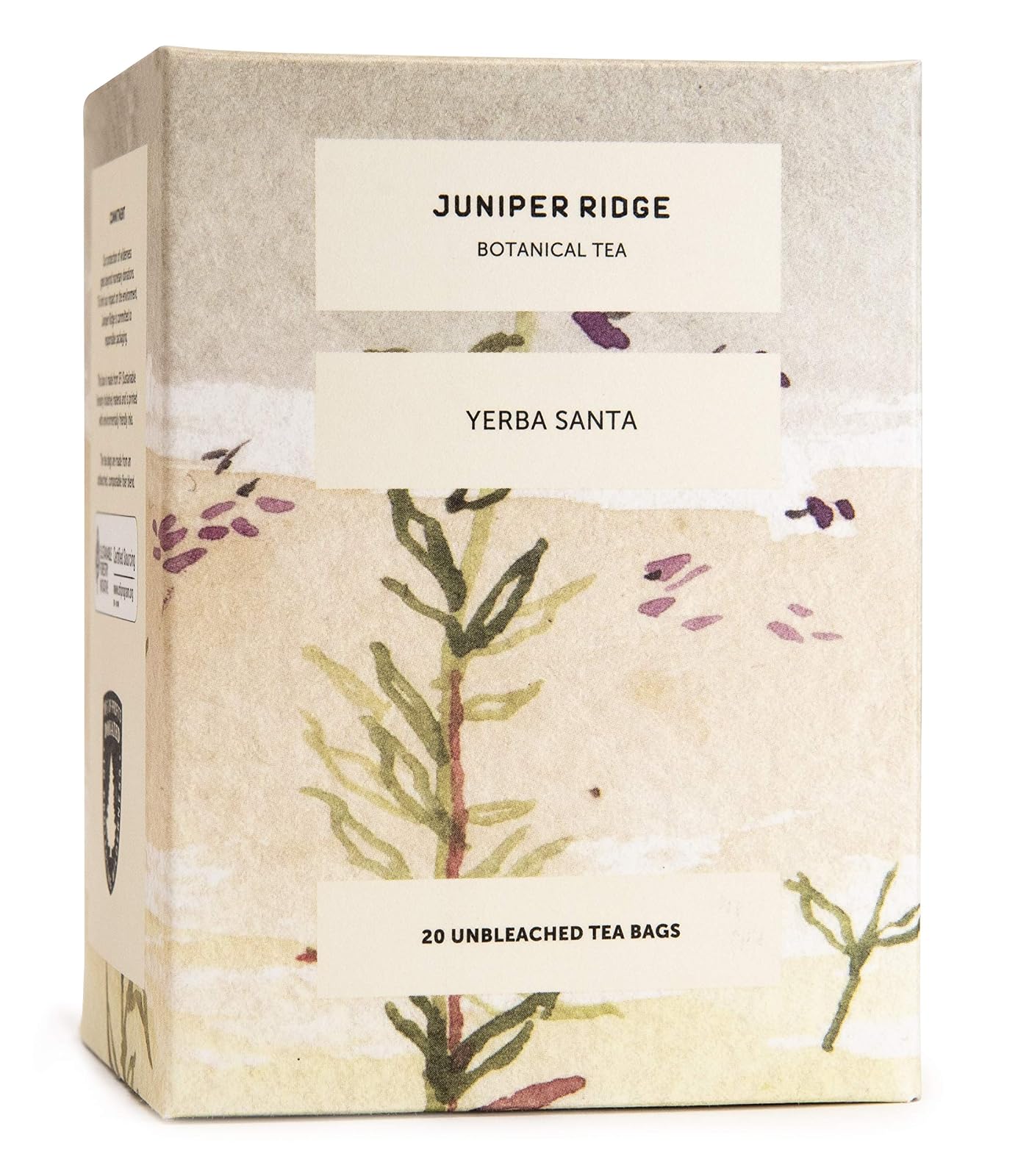 Juniper Ridge Yerba Santa herbal tea bags
