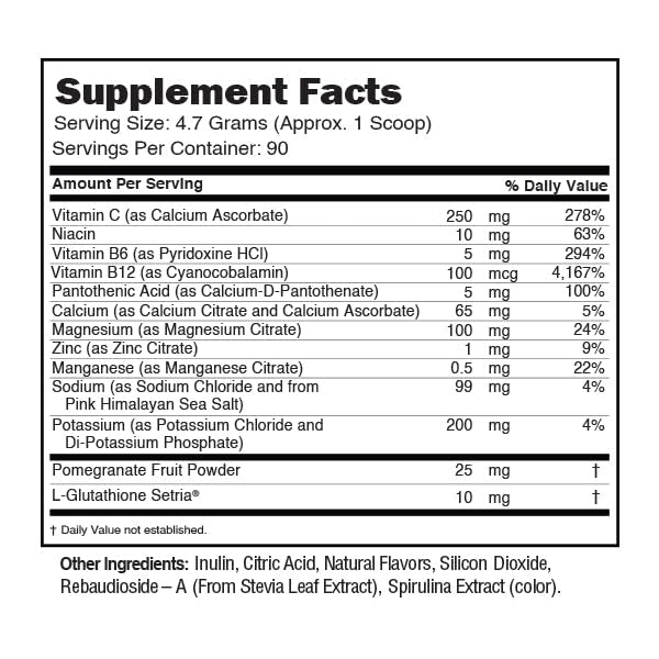 JUNP electrolyte powder with 90 servings