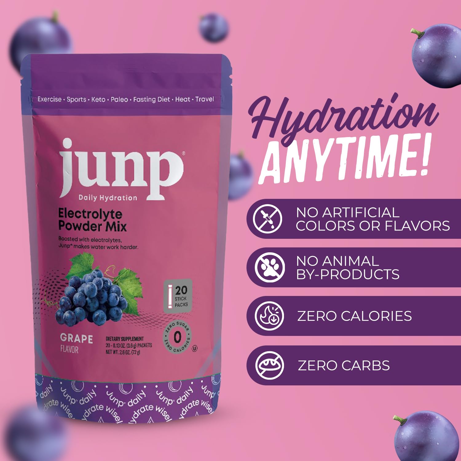 JUNP electrolytes for hydration