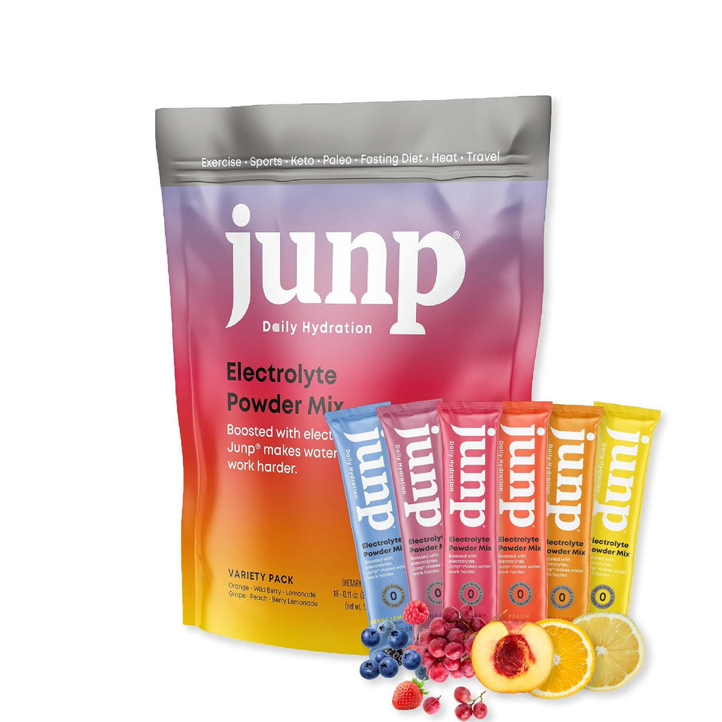 JUNP hydration electrolyte powder for athletes