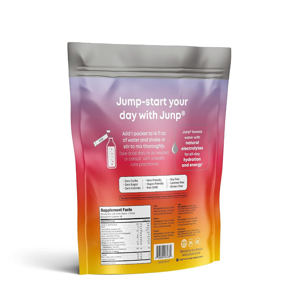 JUNP sports electrolyte powder for recovery
