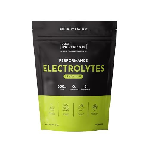 JUST INGREDIENTS electrolyte powder for hydration