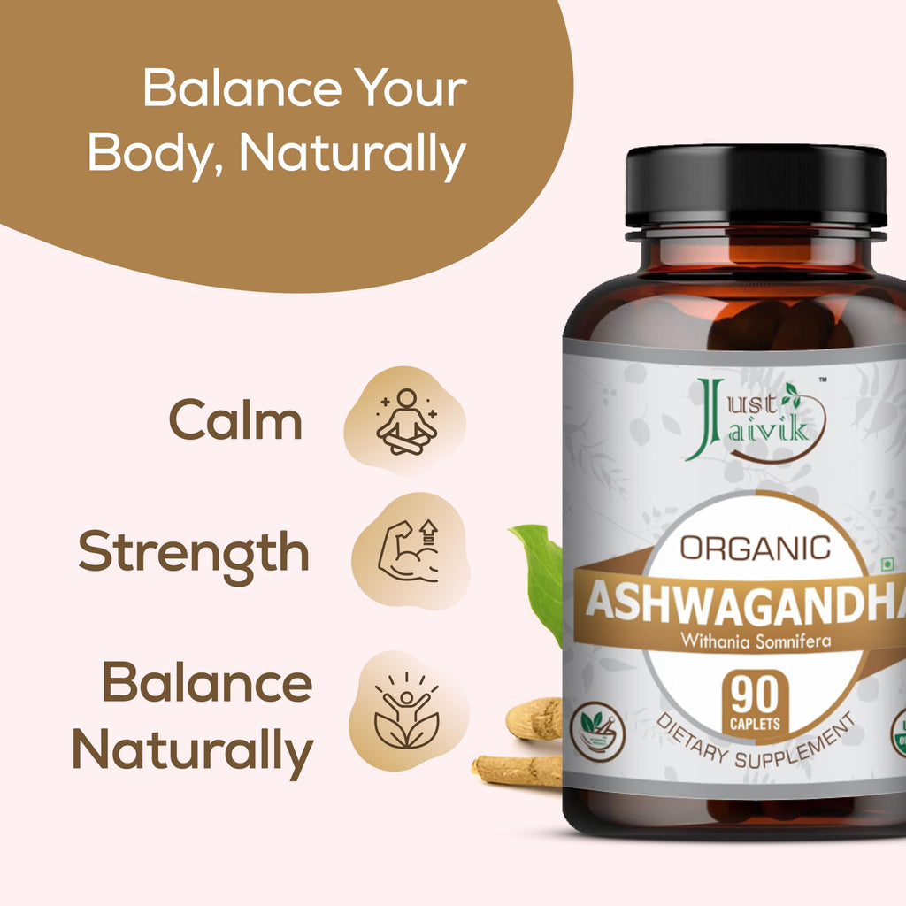 Just Jaivik ashwagandha for relaxation