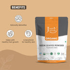Just Jaivik neem powder for hair care