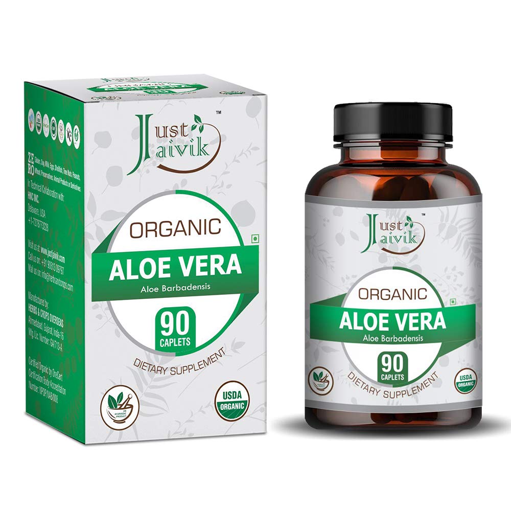 Just Jaivik organic aloe vera tablets