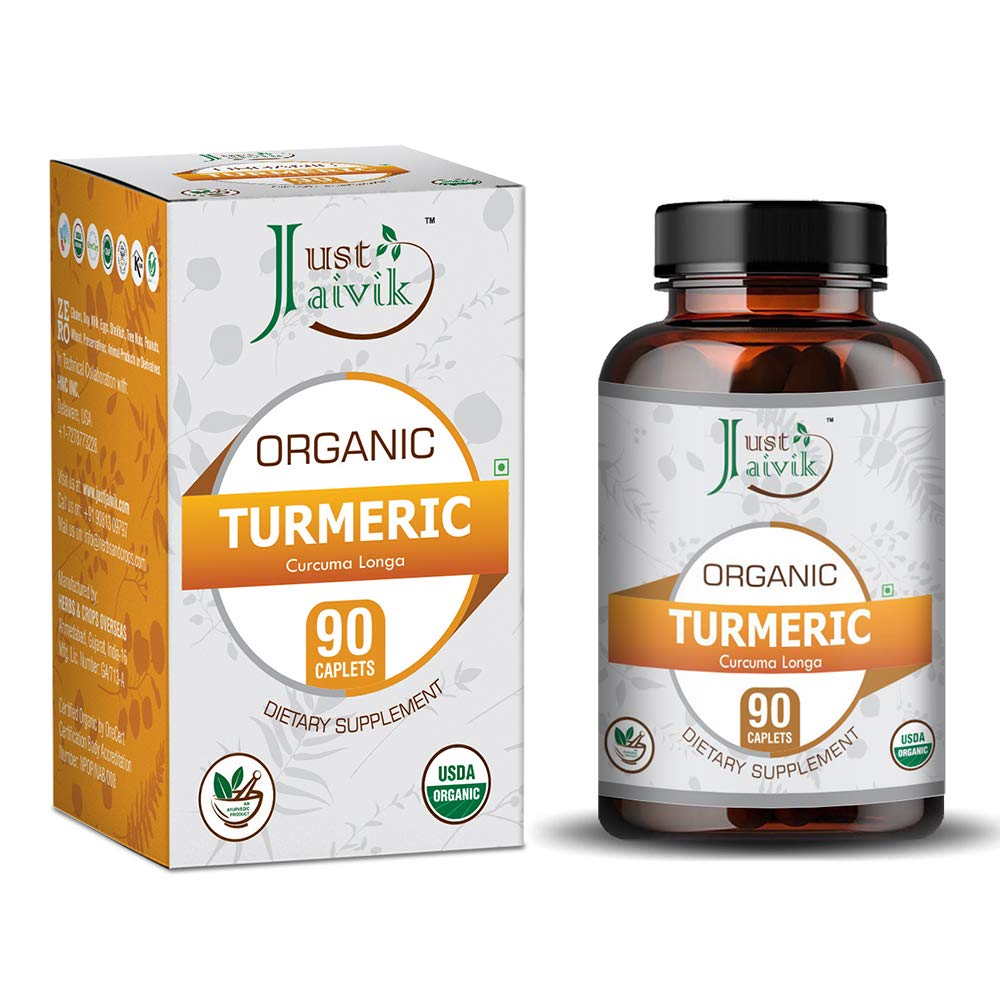 Just Jaivik organic turmeric tablets