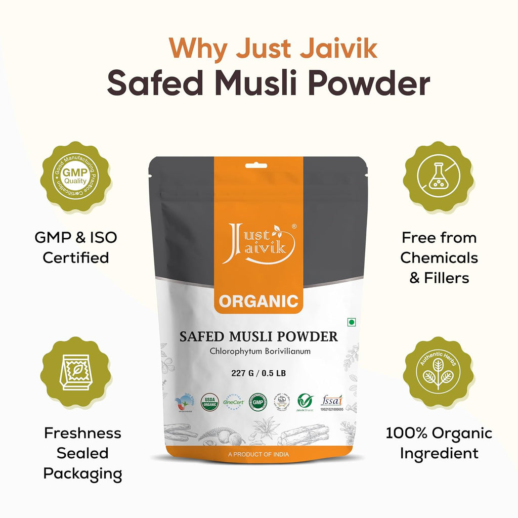 Just Jaivik safed musli uses