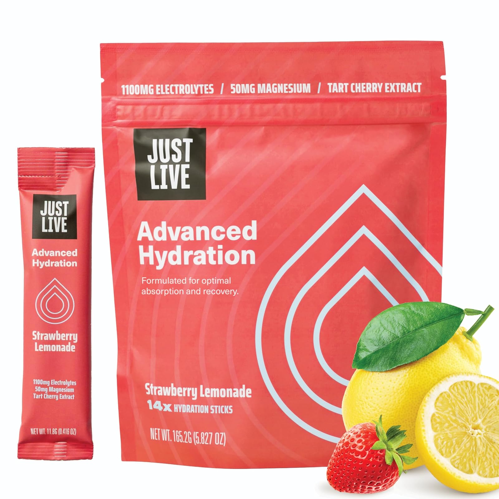 Just Live hydration drink mix