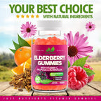 Just Nutrients elderberry gummies 60 count