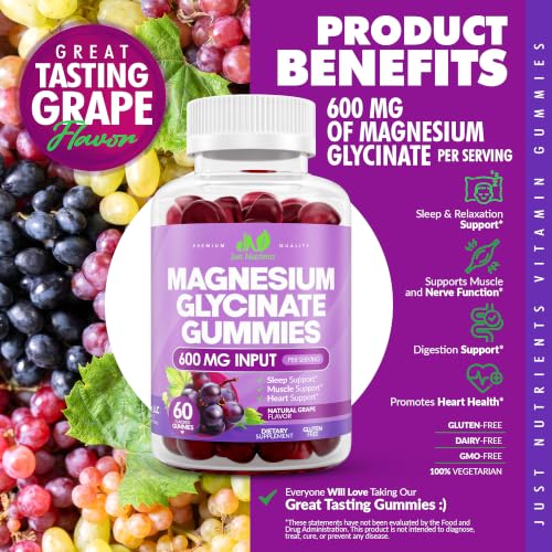 Just Nutrients magnesium for muscle support