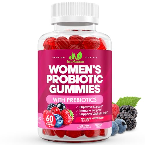 Just Nutrients women's probiotic gummies
