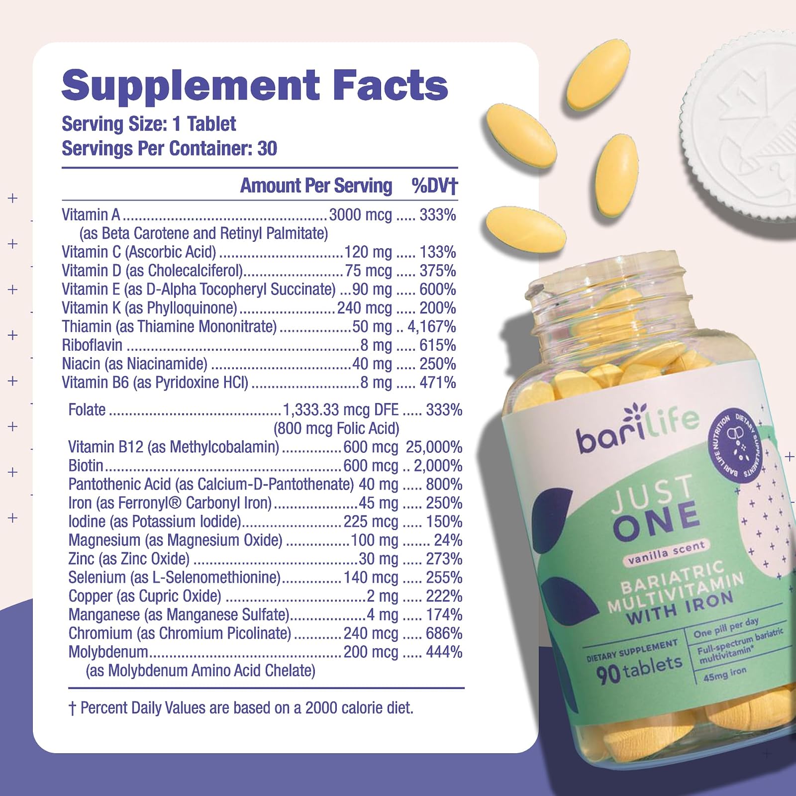 Just One multivitamin for men